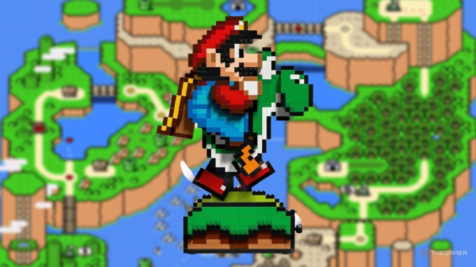 Lego's Next Mario Addition Is A 16-Bit Super Mario World Set