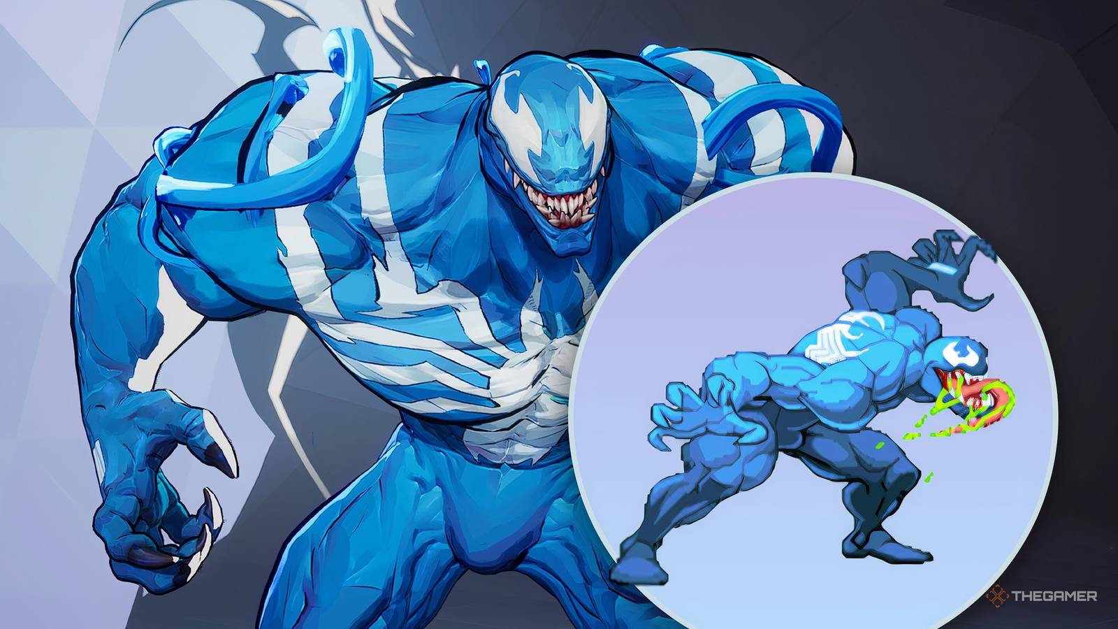 Marvel Rivals' Cyan Clash Venom Outfit Is A Reference To Marvel Vs Capcom