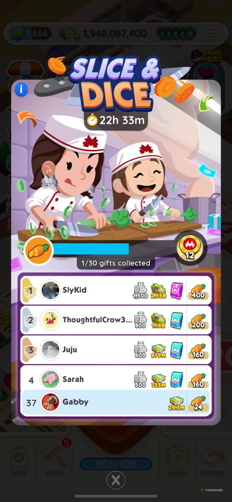 How To Win All Rewards In Slice And Dice (August 24-25) In Monopoly Go