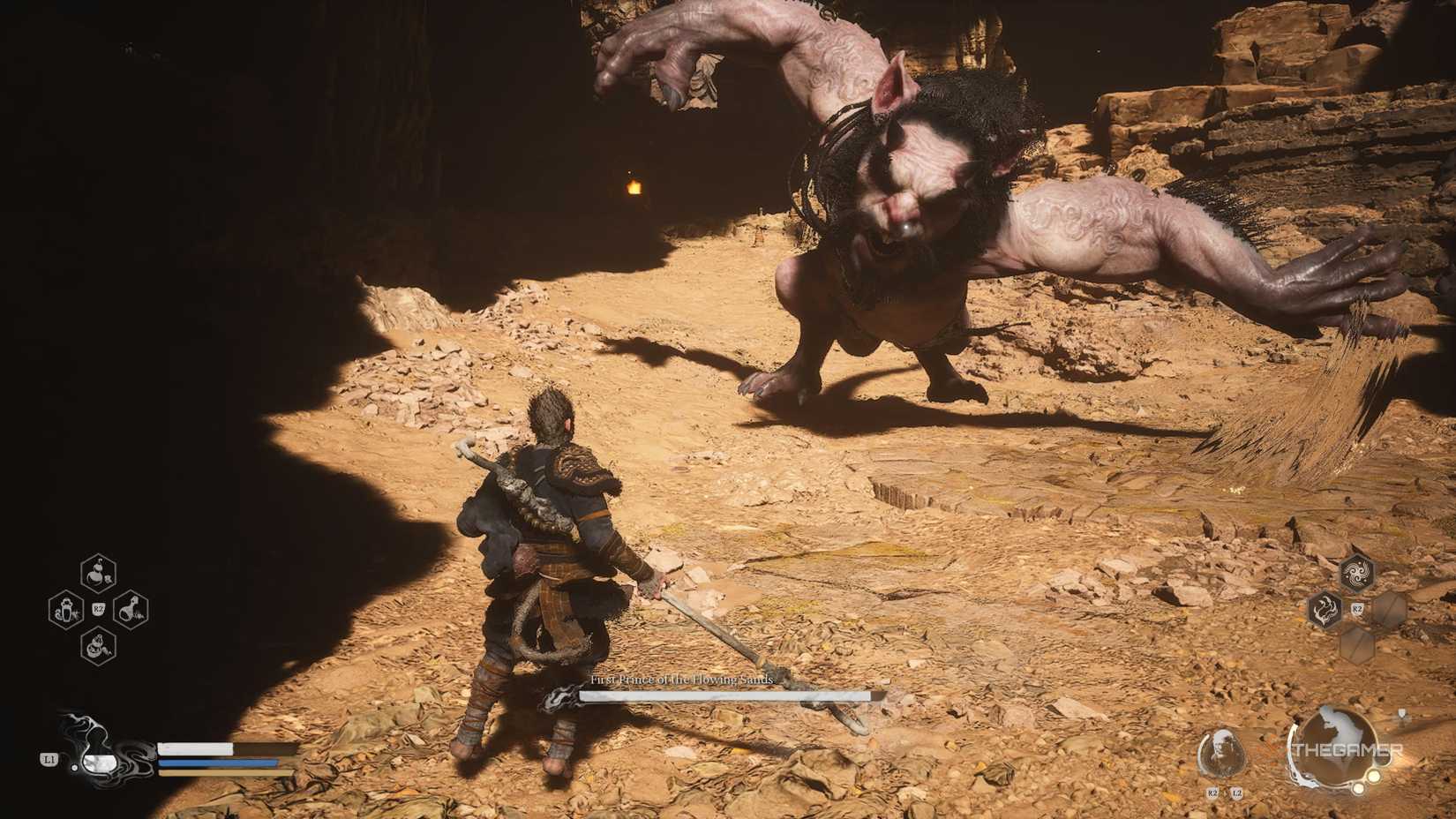 How To Beat The First Prince Of The Flowing Sands Boss In Black Myth ...