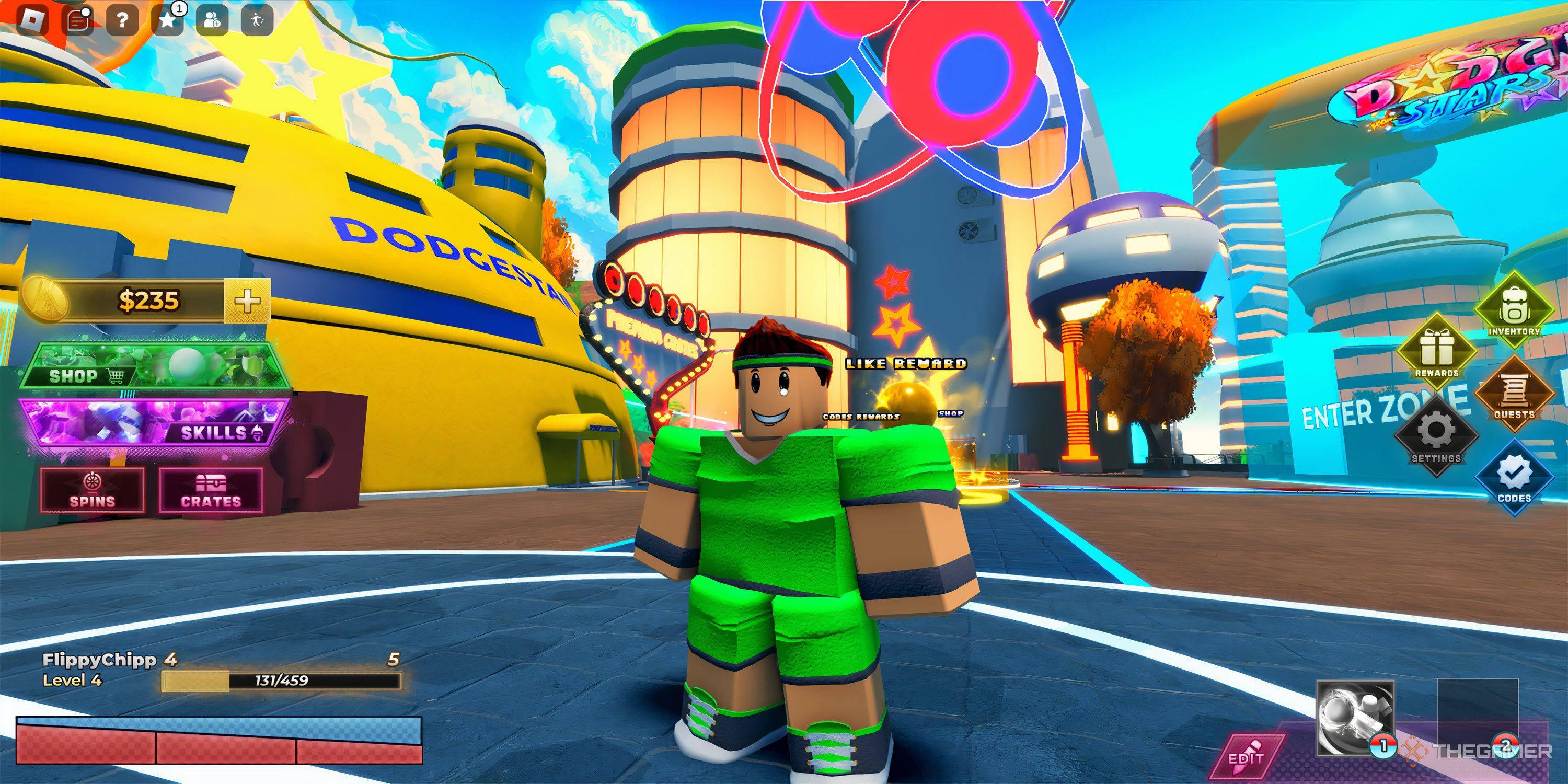 Dodge Stars Codes For Roblox