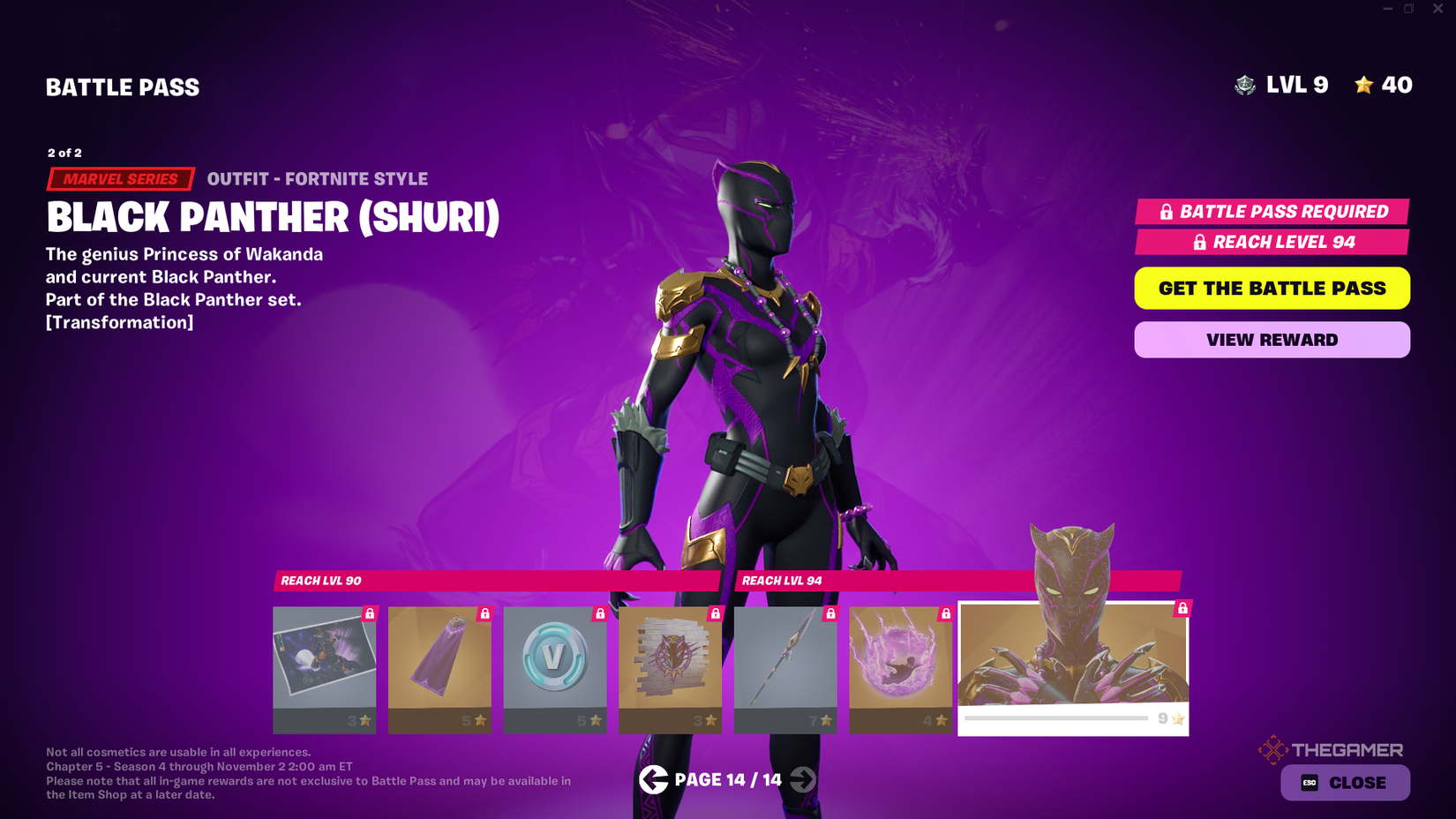 All Battle Pass Rewards For Fortnite: Chapter 5, Season 4