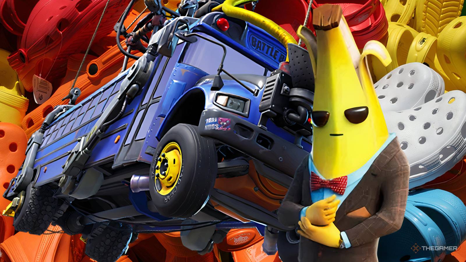 Fortnite Is Getting A Crocs Collection Starting With Peely And Battle ...