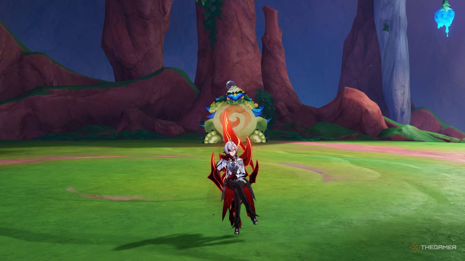 How To Find And Defeat Gluttonous Yumkasaur Mountain King In Genshin Impact