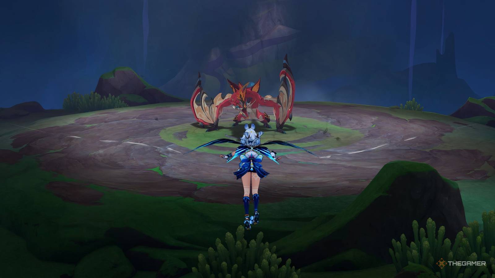 How To Find And Defeat Goldflame Qucusaur Tyrant Boss in Genshin Impact