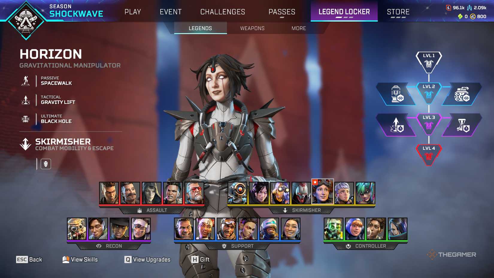 Best Legends In Each Class In Apex Legends