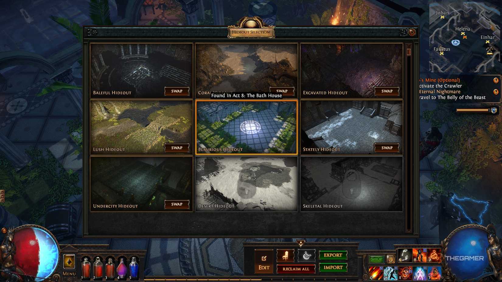 Where To Find Every Hideout In Path Of Exile