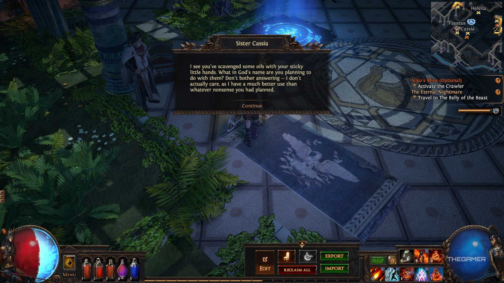 How To Use Oils To Anoint In Path Of Exile