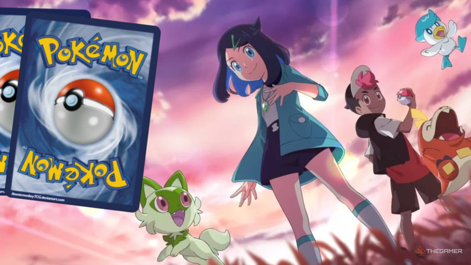 Pokemon Horizons' Liko And Roy Make Their TCG Debuts In The Grand Adventure