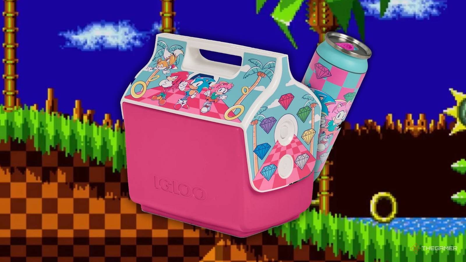 Igloo Has Made A Sonic Cooler That Features Chaos Emeralds