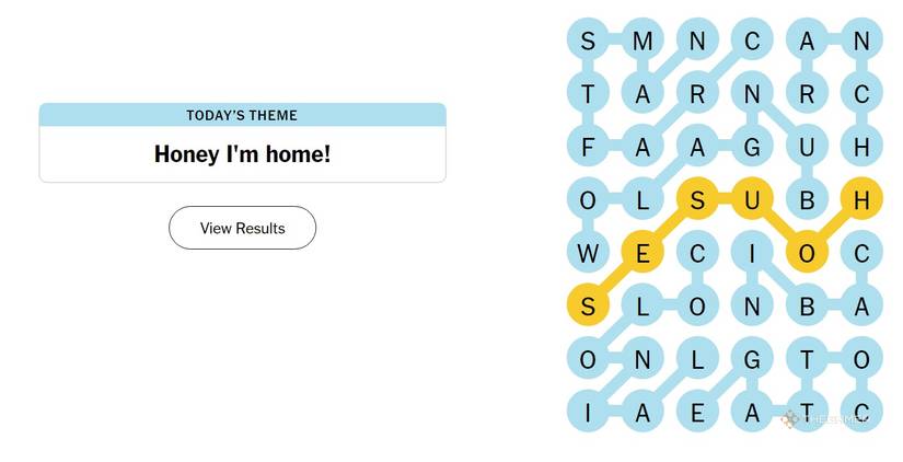 How To Solve Today's New York Times Strands - August 14, 2024 Solution #164