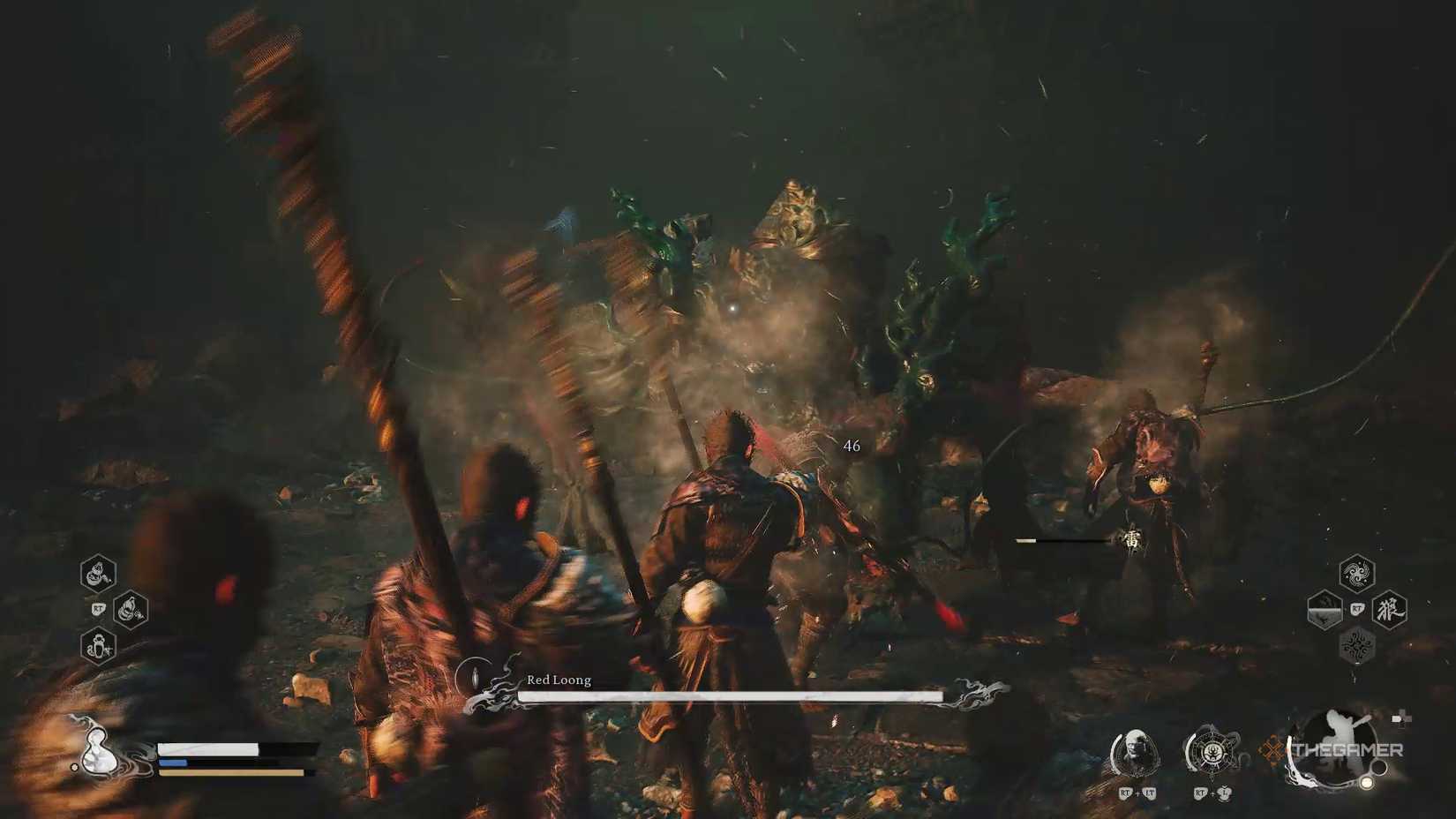 How To Defeat The Red Loong Boss In Black Myth: Wukong