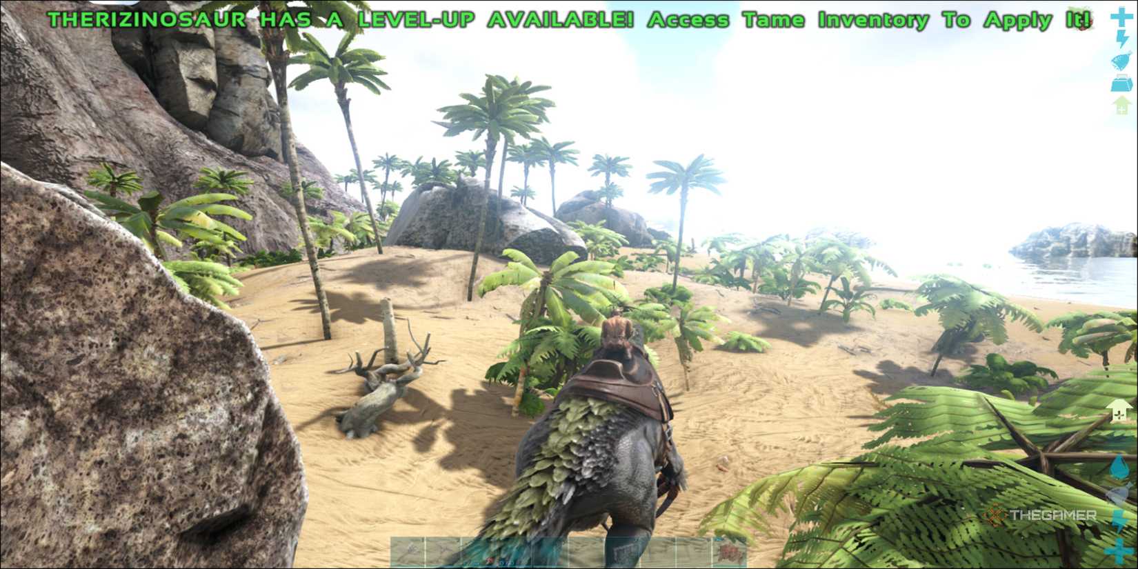 How To Tame A Therizinosaur In Ark: Survival Evolved