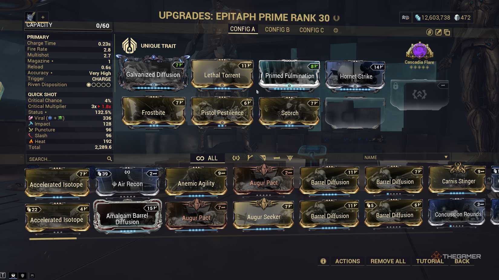 The Best Epitaph Prime Builds - Warframe