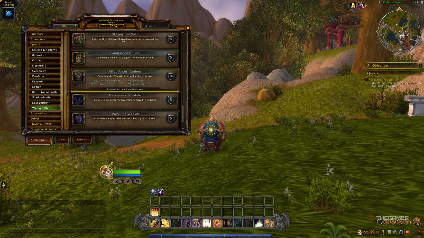 How To Unlock The Earthen Allied Race In World Of Warcraft: The War Within