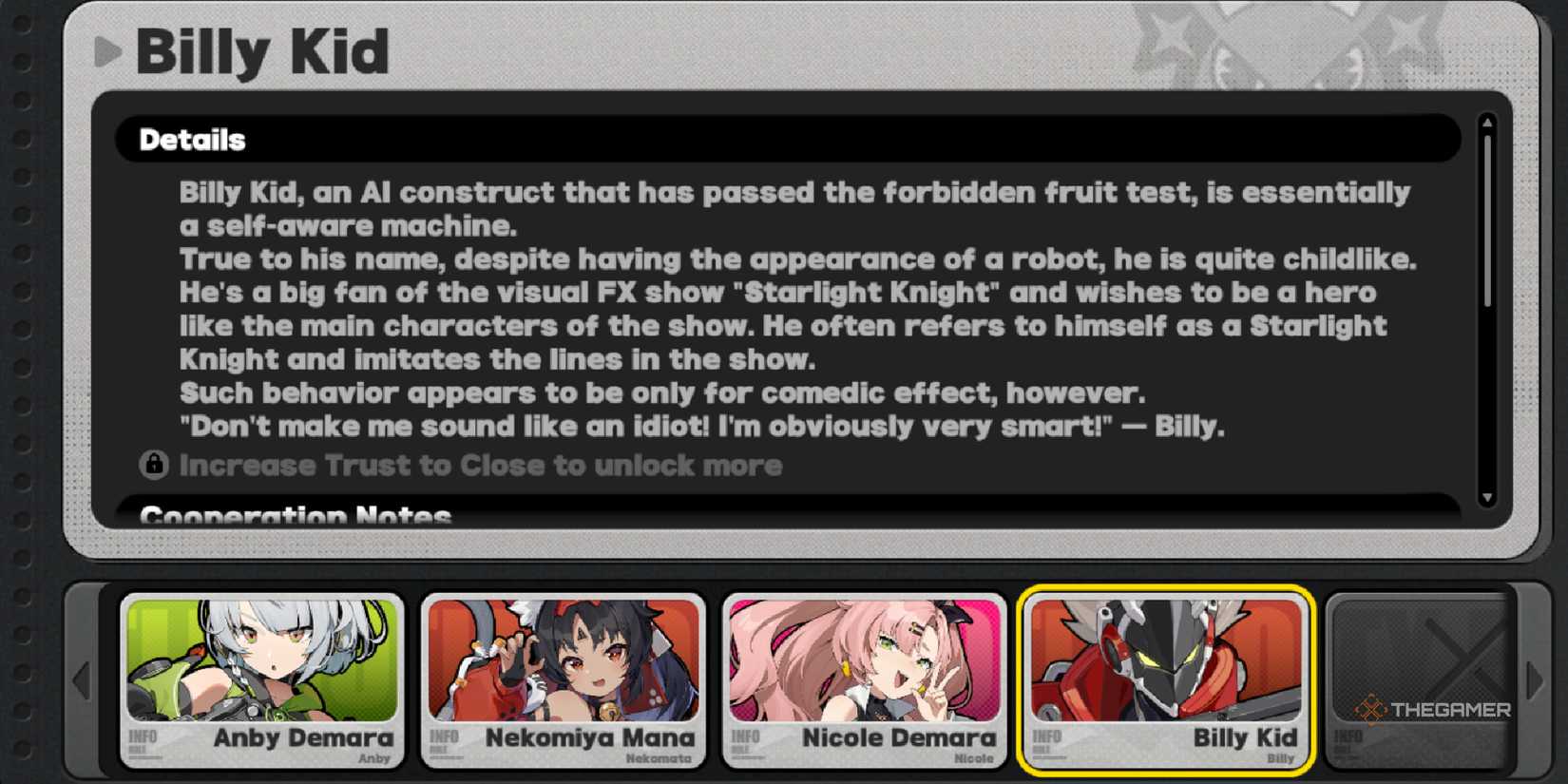 Everything You Need To Know About Billy Kid In Zenless Zone Zero