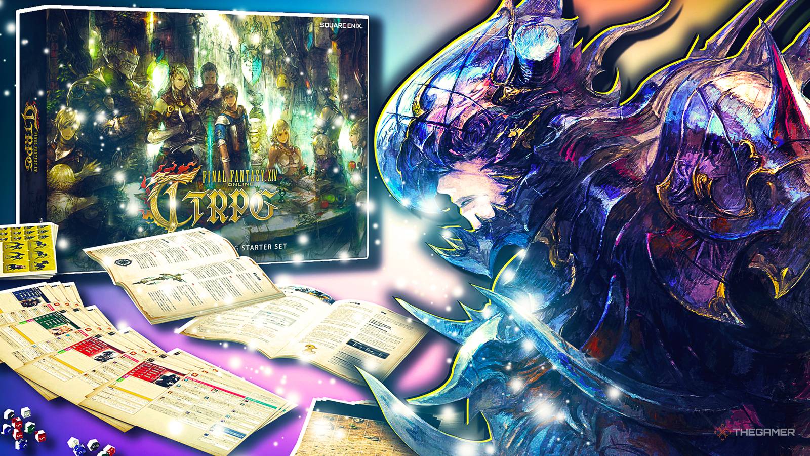 最终幻想 XIV TTRPG 入门套装评论 - 非常适合新芽，但不太适合经验丰富的冒险家 - Recmg.com