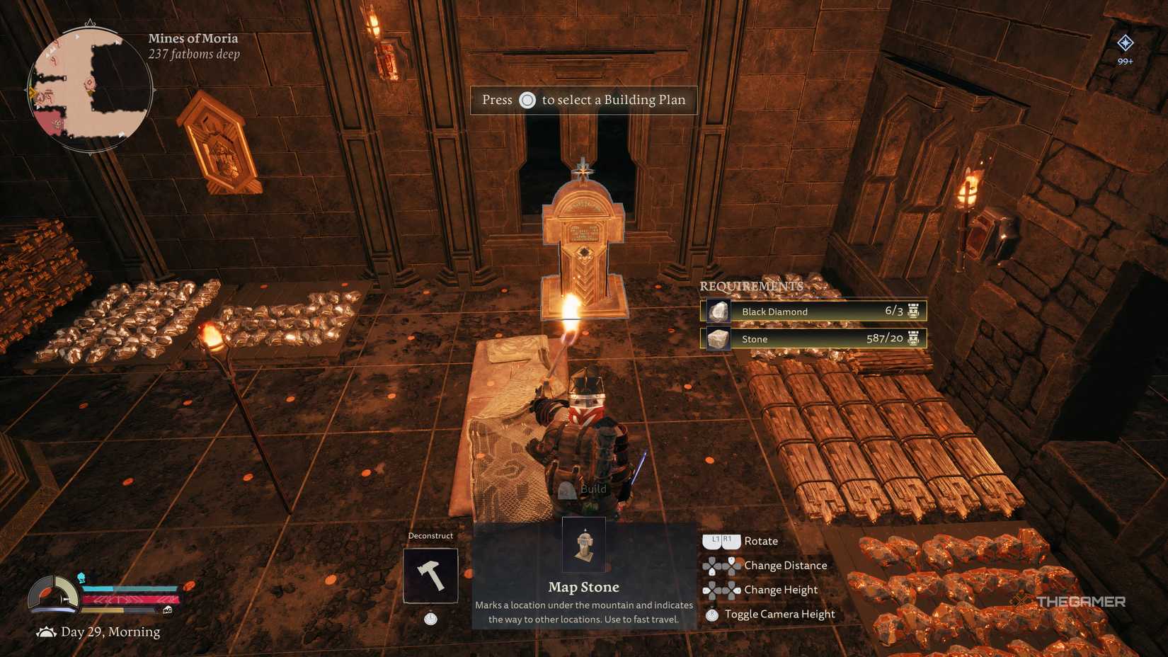 How To Get Black Diamonds Early In The Lord Of The Rings: Return To Moria