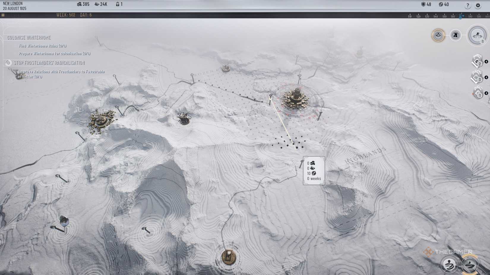 How To Explore Frostland In Frostpunk 2