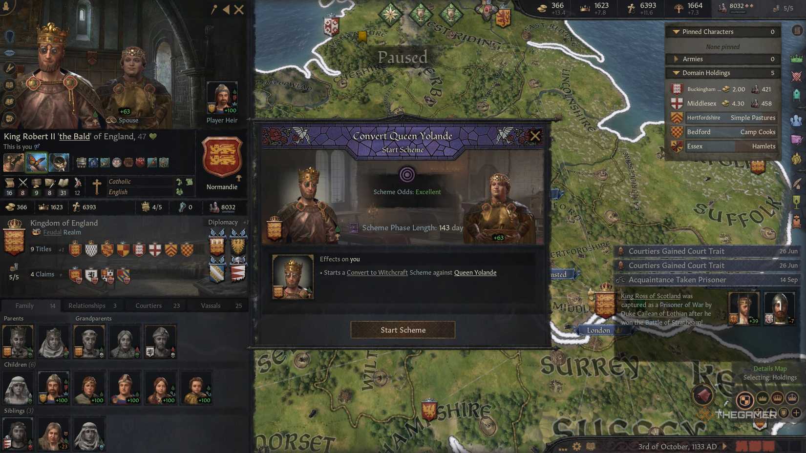 How To Plot A Successful Scheme In Crusader Kings 3