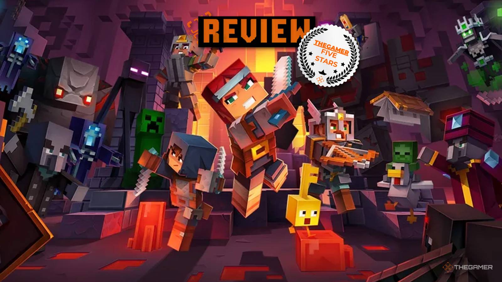 Minecraft Dungeons Review