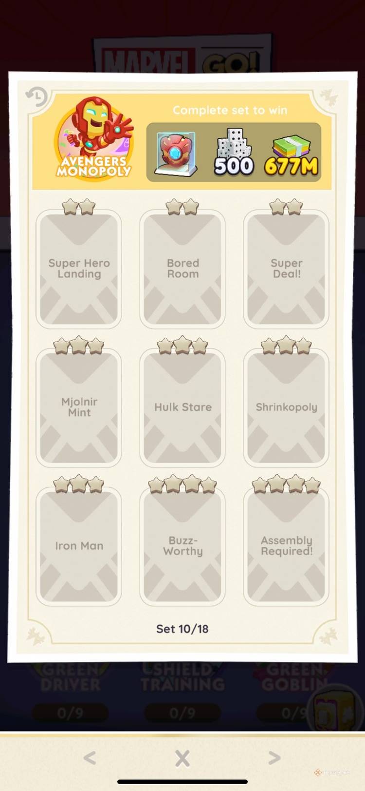 All Marvel Go Sticker Albums In Monopoly Go