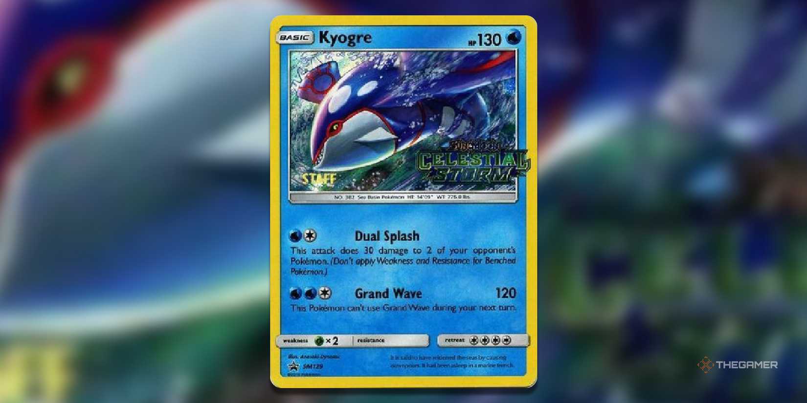 kyogre mega evolution reverse holo