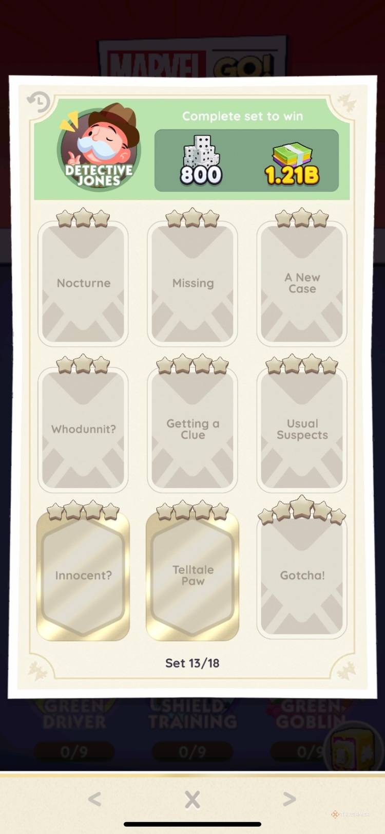 All Marvel Go Sticker Albums In Monopoly Go