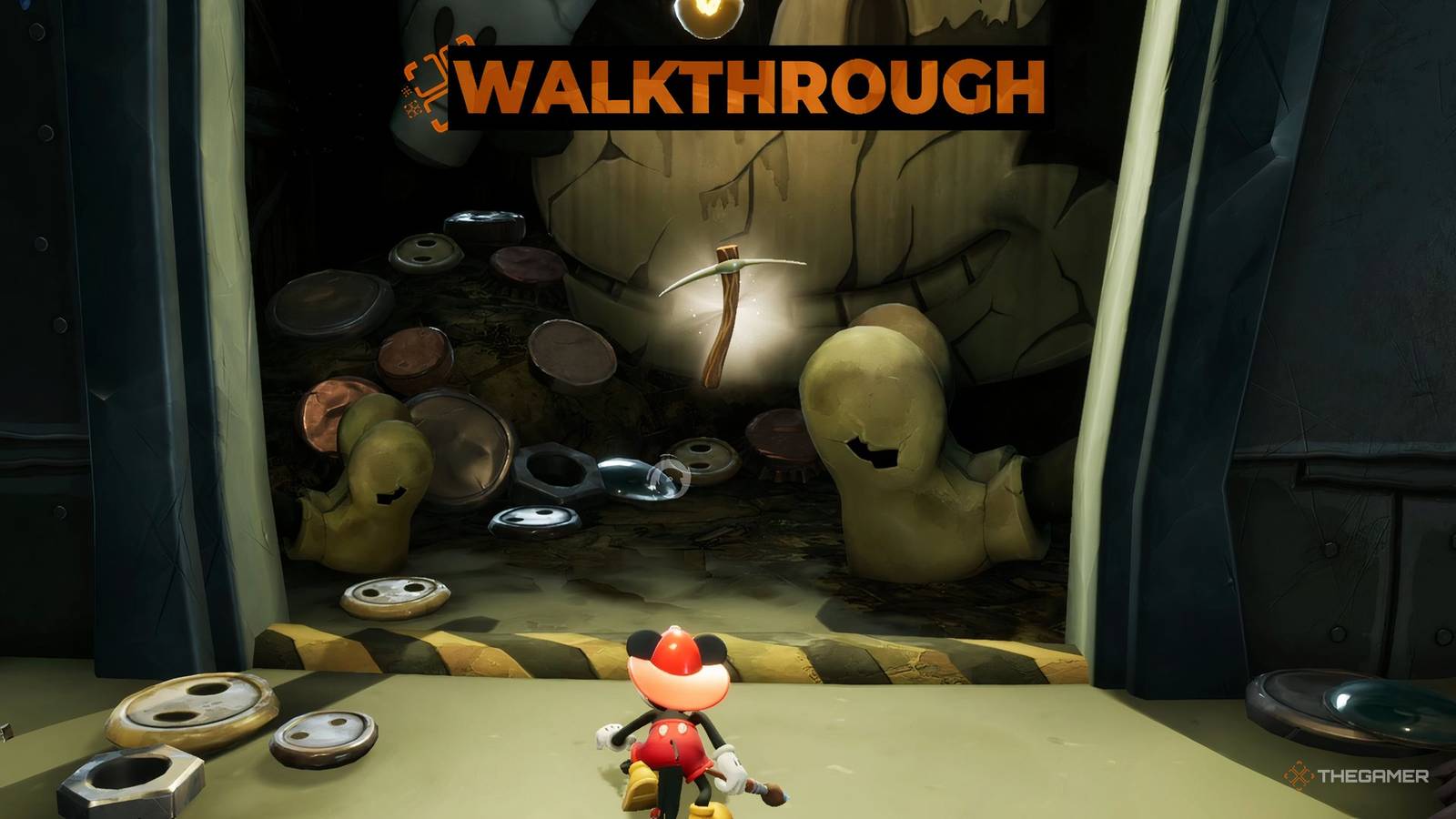 Where To Find Gilda's Lost Axe In Disney Epic Mickey: Rebrushed