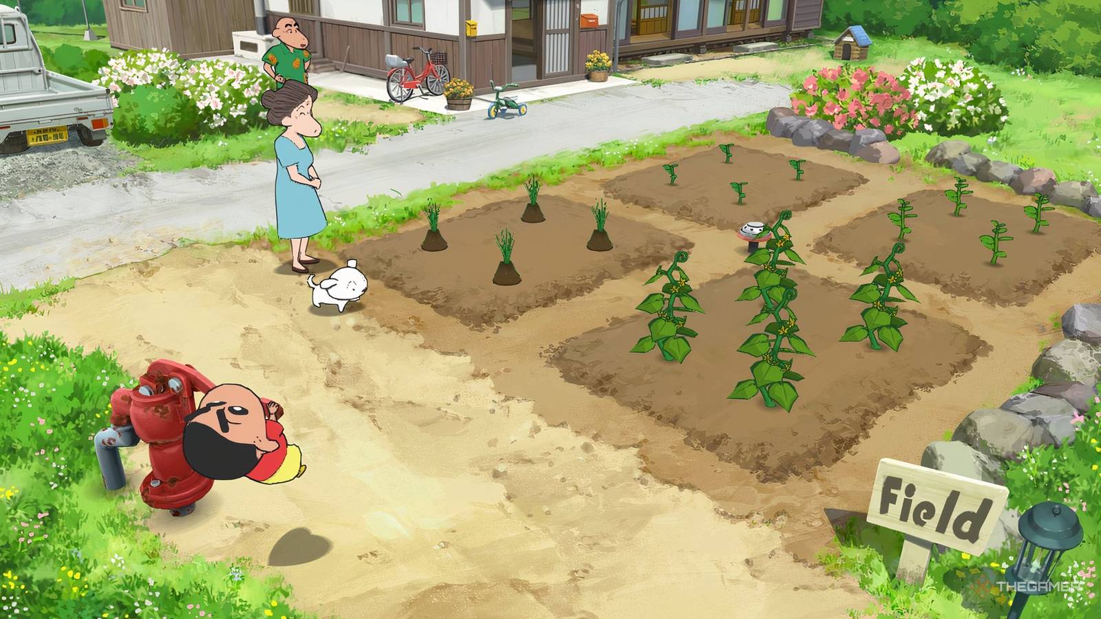 Every Vegetable And Where To Find It In Shin-Chan: Shiro And The Coal Town