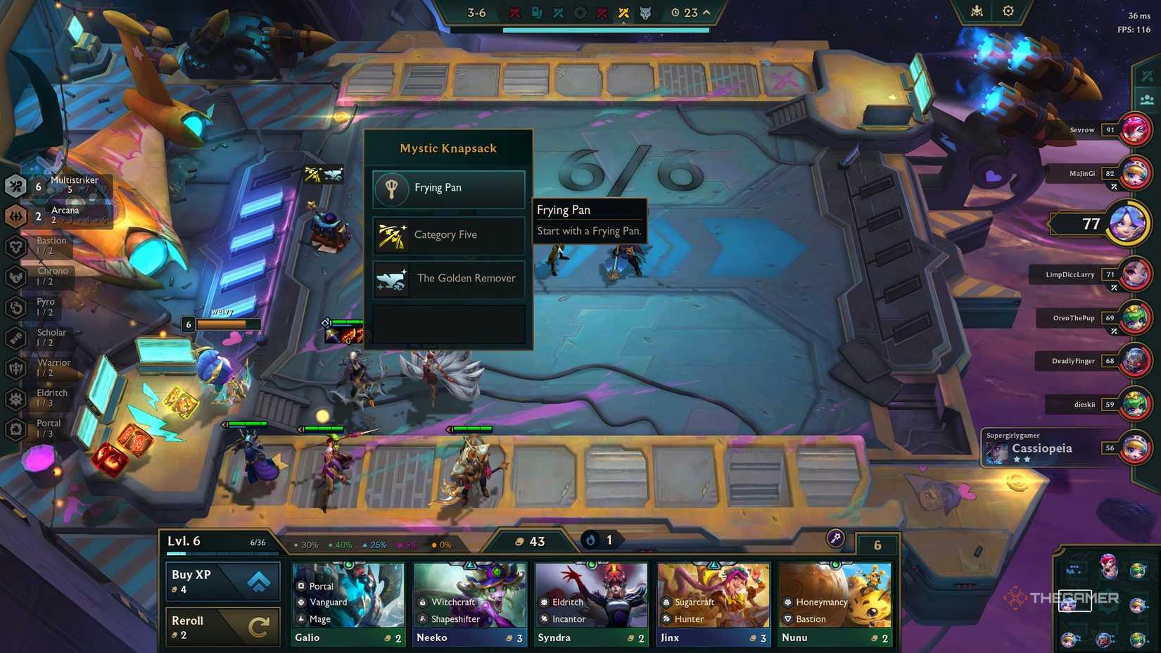 How To Use The Golden Frying Pan In Teamfight Tactics: Set 12