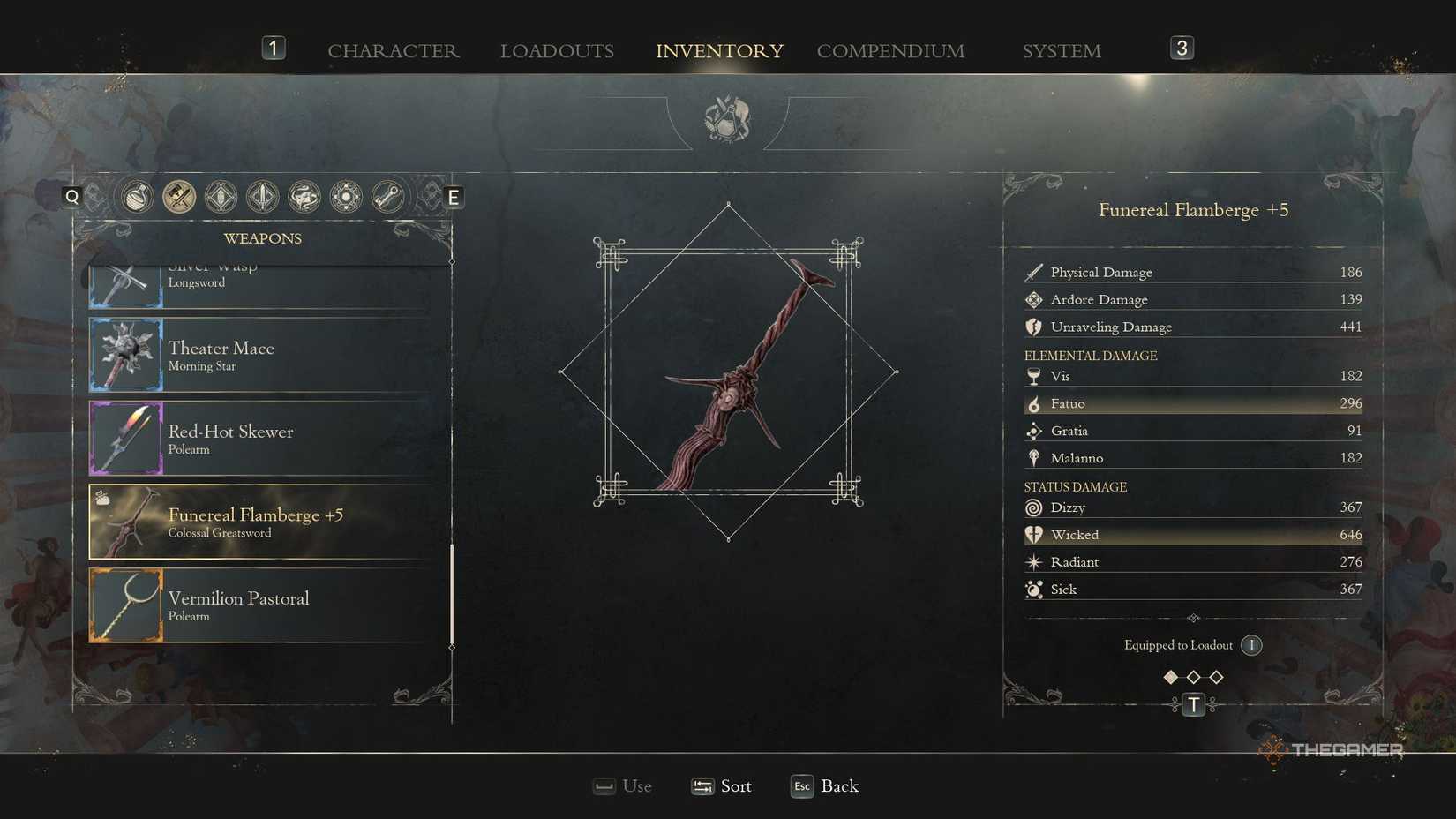 The Best Early Weapons In Enotria: The Last Song