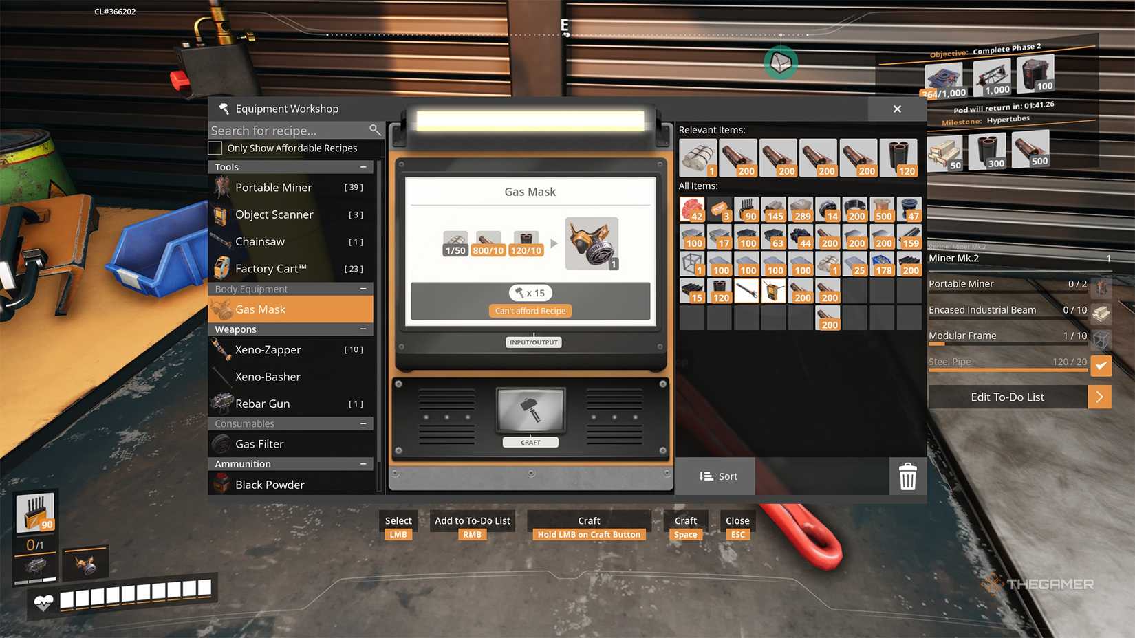 How To Unlock And Use The Gas Mask In Satisfactory
