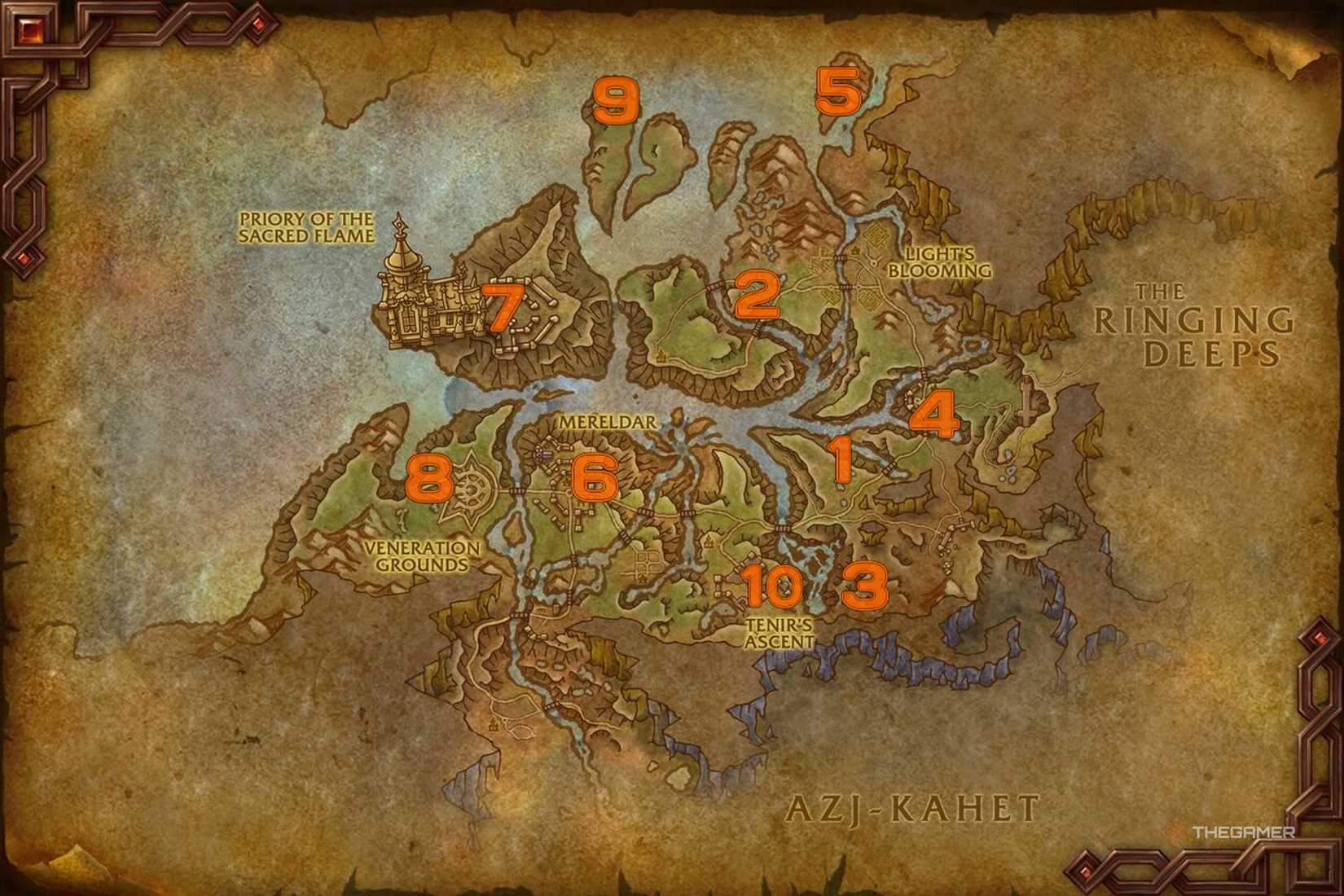 Where To Find Every Skyriding Glyph In World Of Warcraft: The War Within