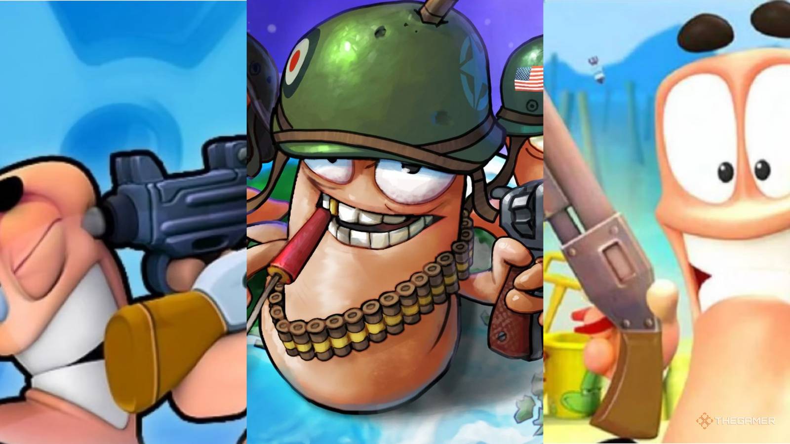 Every Game In Chronological Order From The Worms series