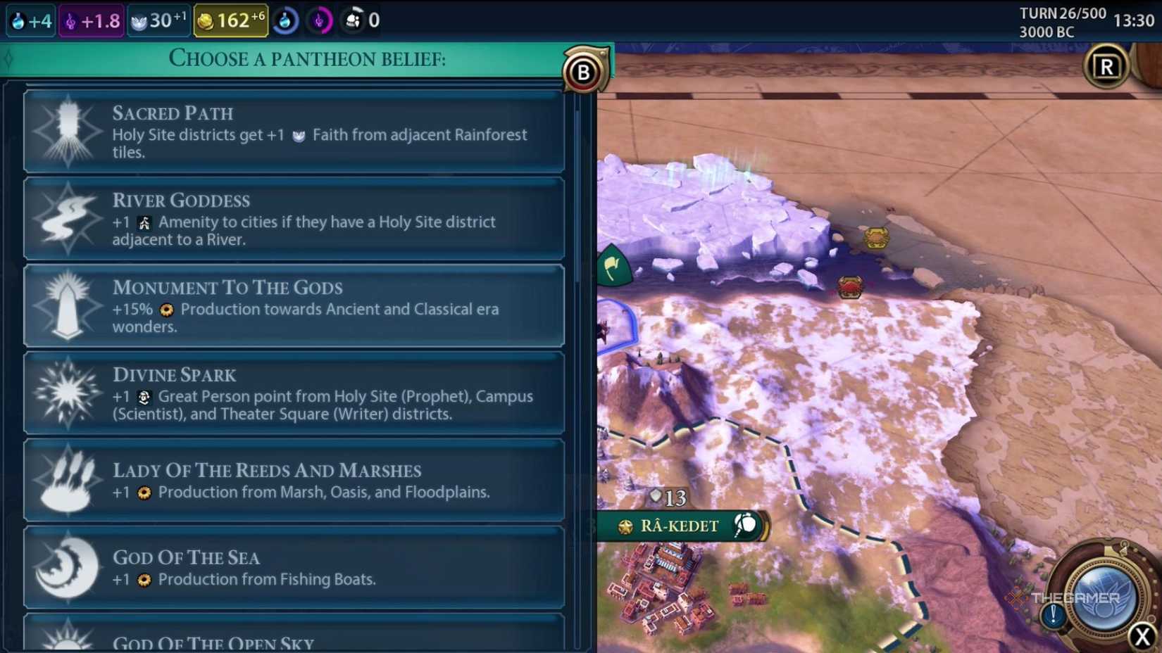 The Best Pantheon Choices In Sid Meier's Civ 6