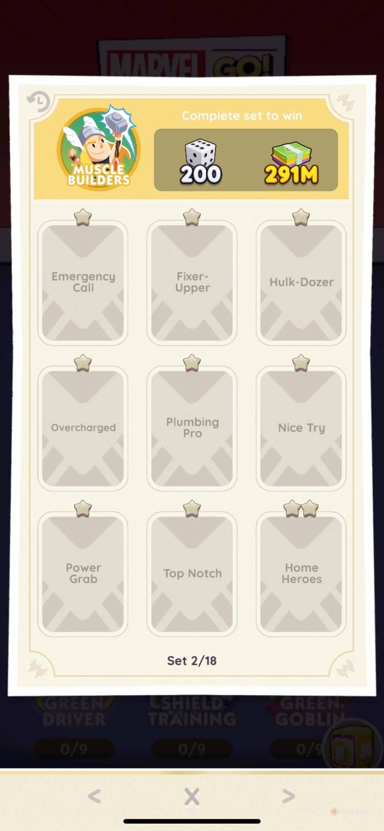 All Marvel Go Sticker Albums In Monopoly Go