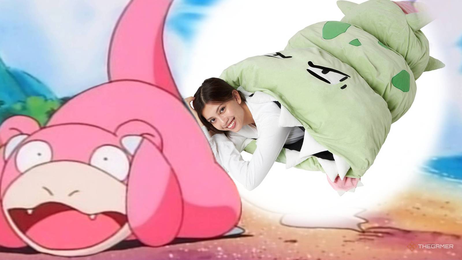 Pokemon's Slowpoke Collection Includes A Slowbro Shell Sleeping Bag