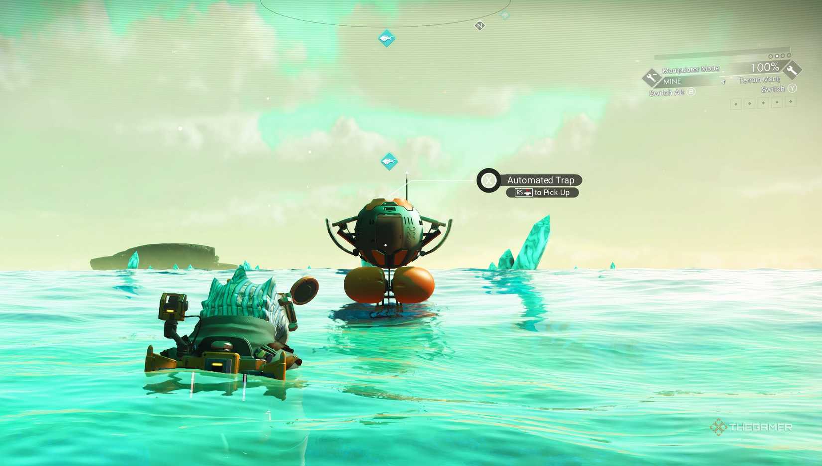 How To Use The Automated Fish Trap In No Man's Sky