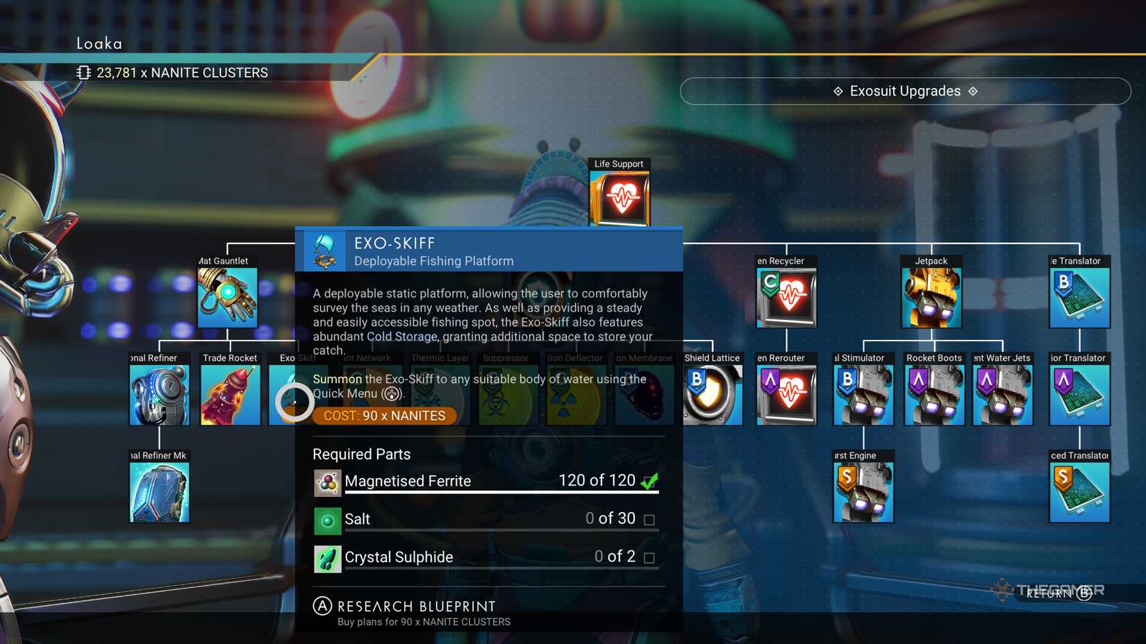 How To Use The Automated Fish Trap In No Man's Sky