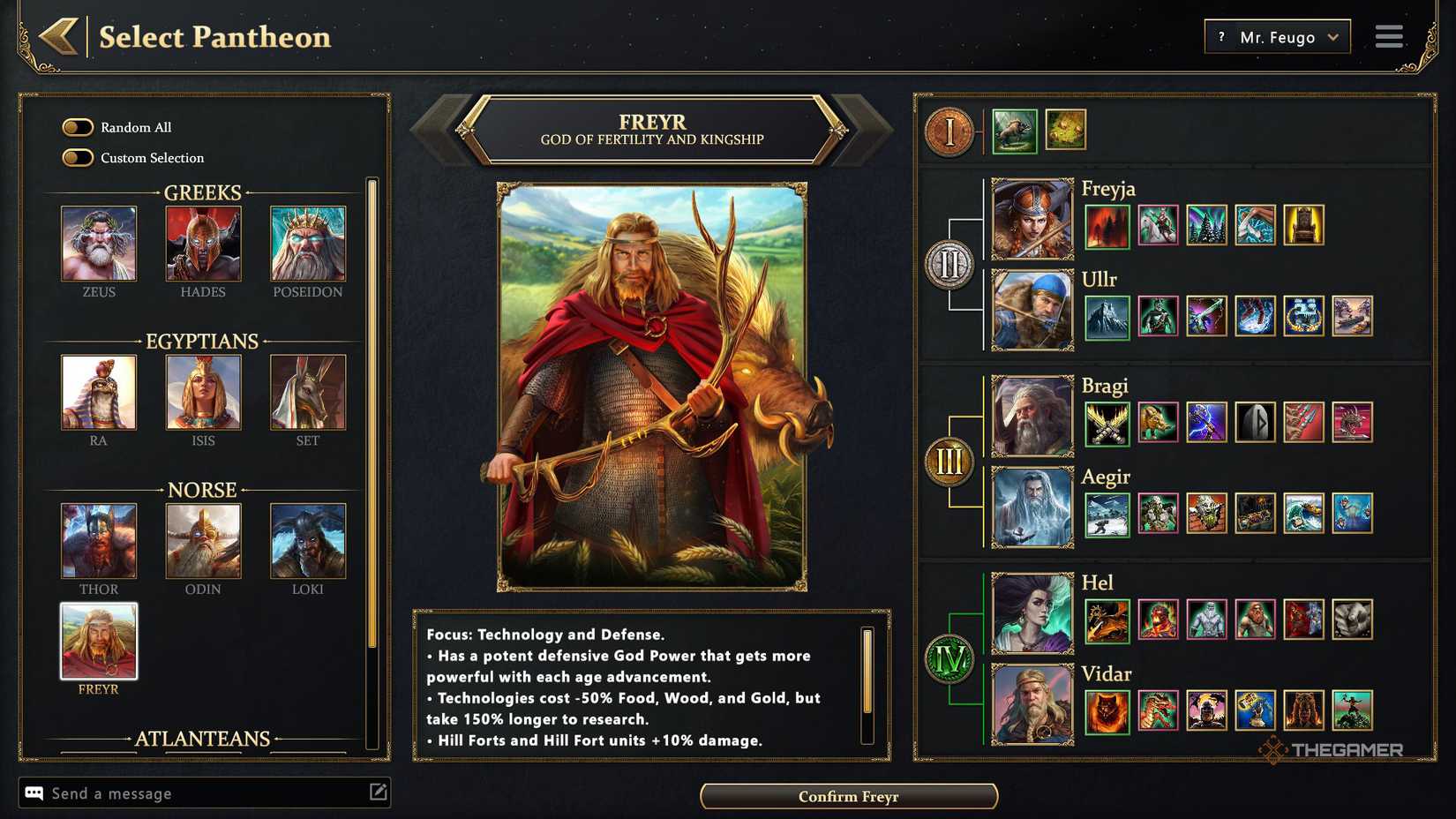 How To Play Freyr In Age Of Mythology: Retold