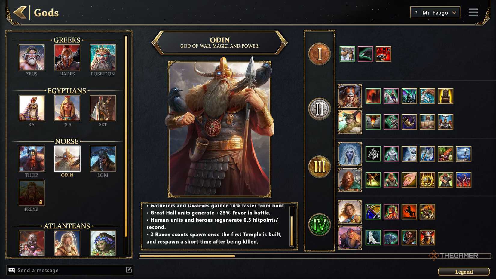 Best Gods In Age Of Mythology: Retold