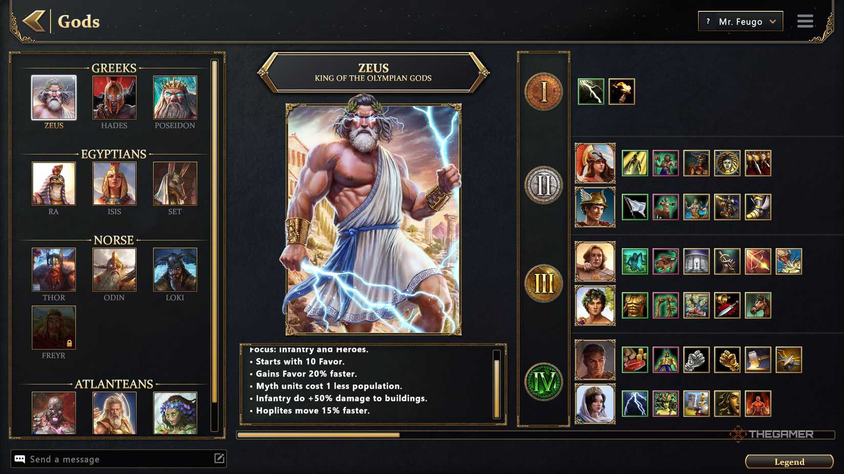 Best Gods In Age Of Mythology: Retold