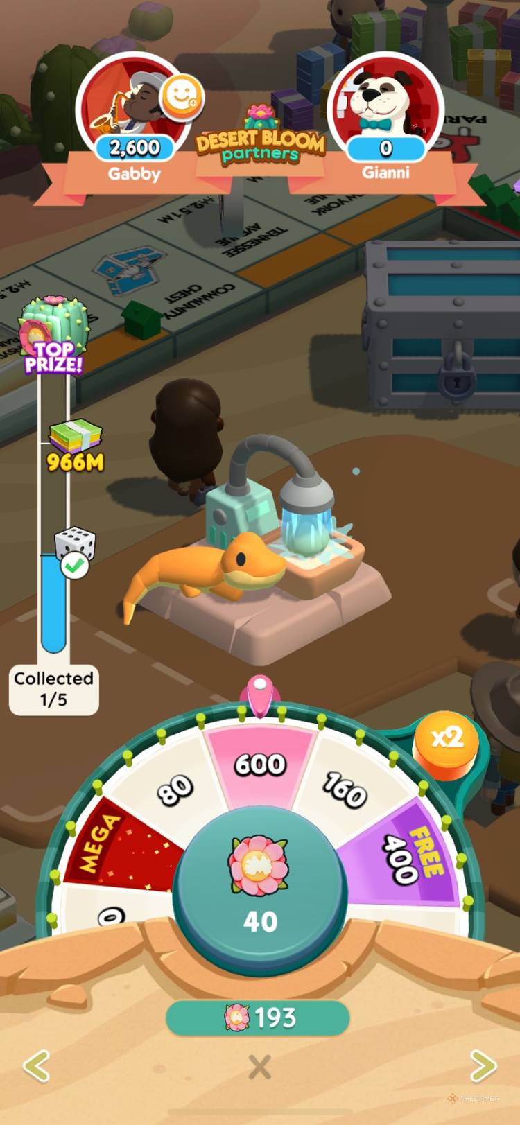 All Desert Bloom Partners Rewards In Monopoly Go