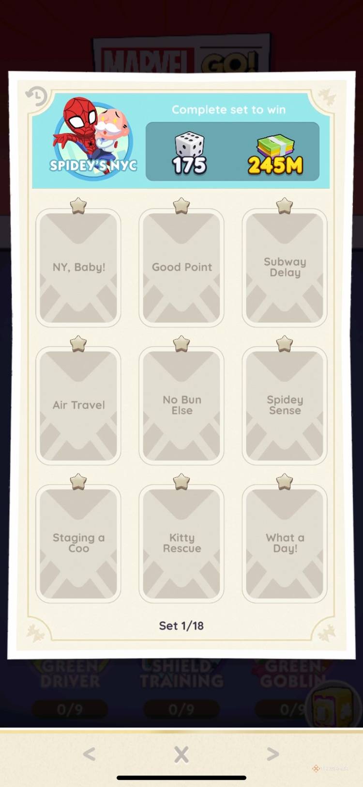 All Marvel Go Sticker Albums In Monopoly Go