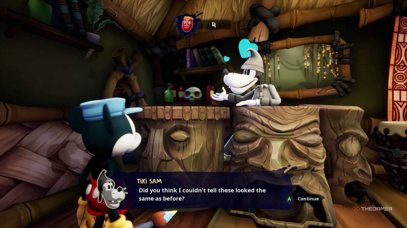 All Tiki Sam's Mask Locations In Disney Epic Mickey: Rebrushed
