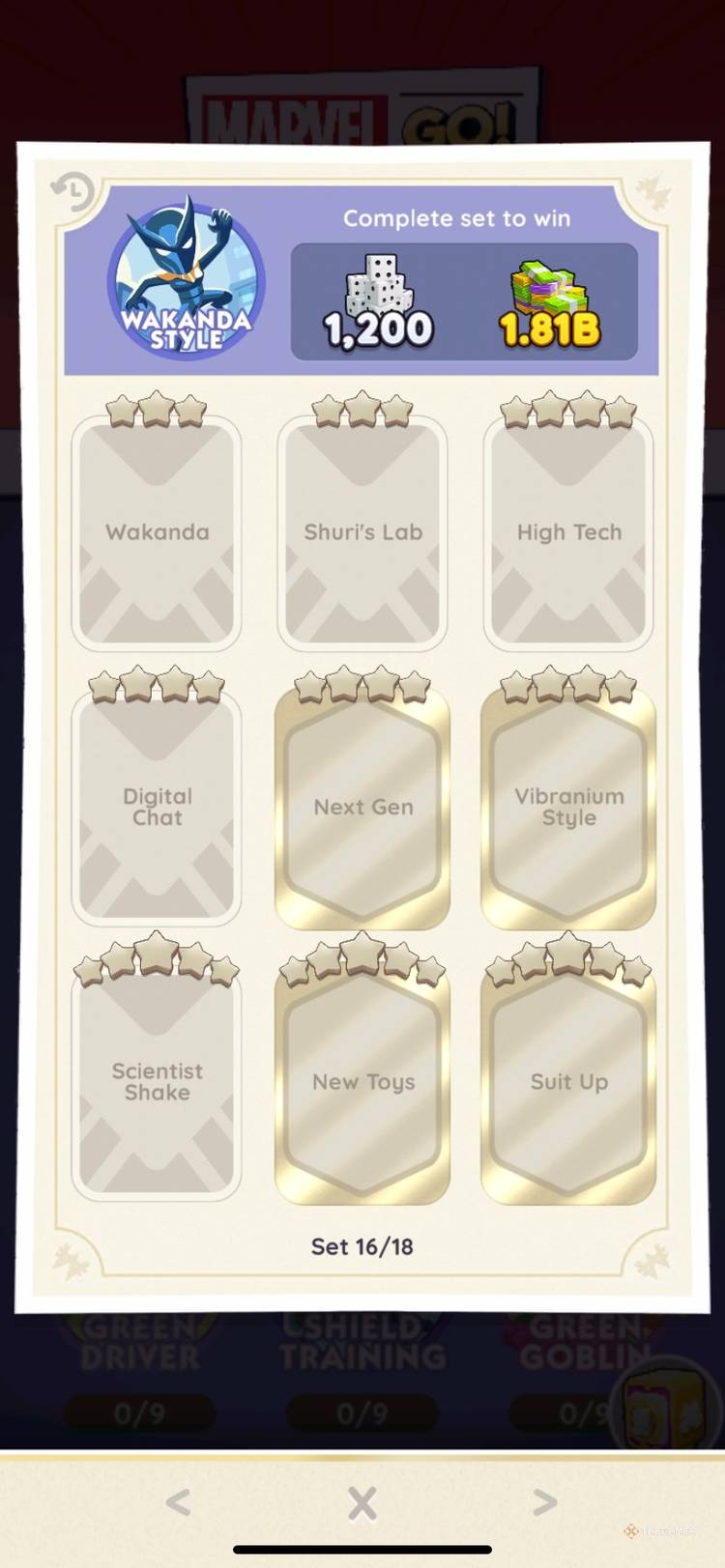 All Marvel Go Sticker Albums In Monopoly Go
