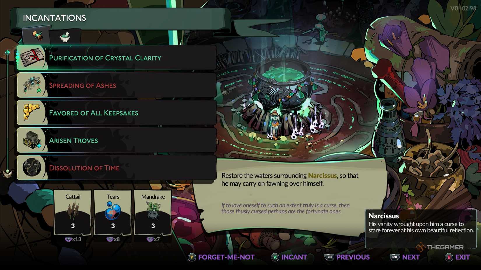 How To Complete Narcissus And Echo's Quest: Voice And Vanity In Hades 2