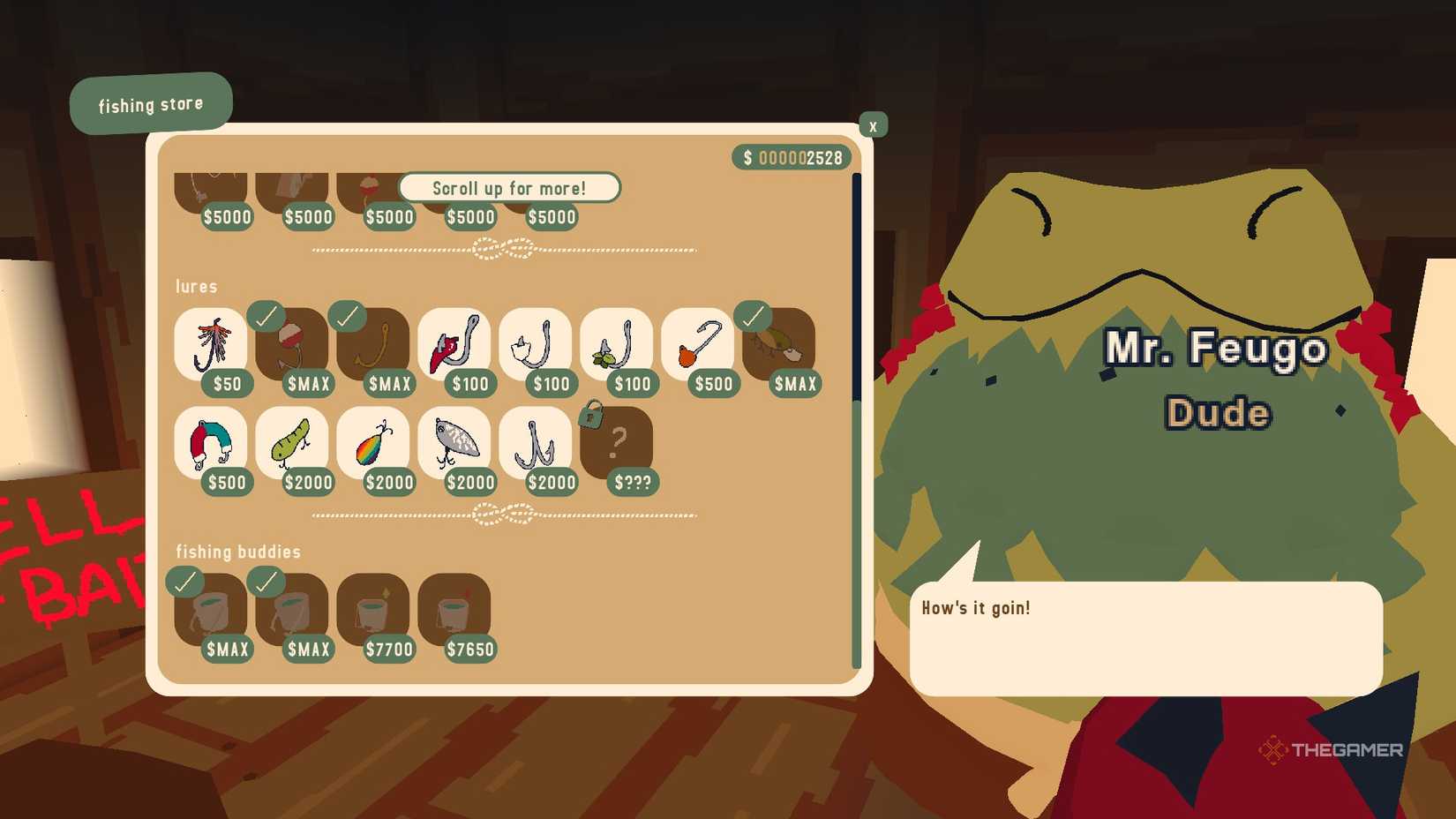 List Of Lures In Webfishing