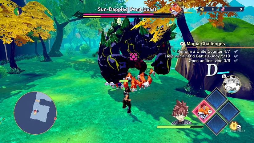 How To Beat Sun-Dappled Demi-Beast In Farmagia